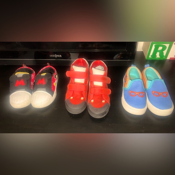 Shoes | Blippi Mickey Fire Truck Shoe Bundle 911c | Poshmark